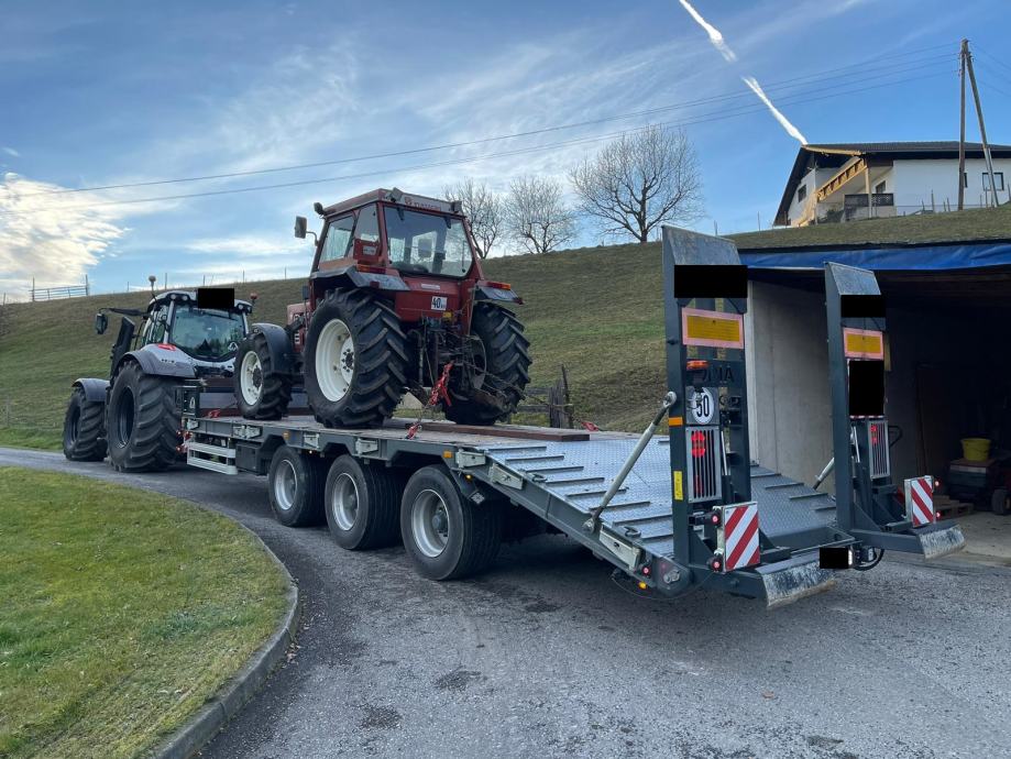 NISKA PRIKOLICA ZA PRIJEVOZ TEŠKE GRAĐEVINSKE MEHANIZACIJE LLD i LLL