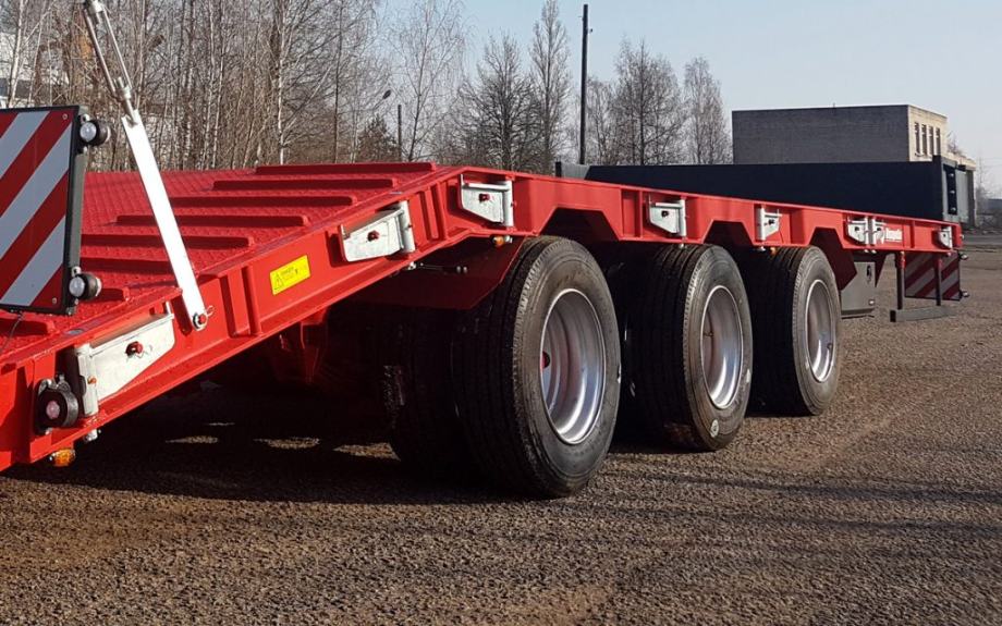 NISKA PRIKOLICA ZA PRIJEVOZ TEŠKE GRAĐEVINSKE MEHANIZACIJE LLD i LLL