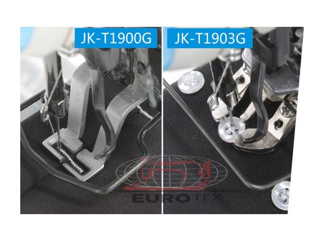 JACK JK-T1900G/T1903G - elektronički stroj za šivanje zapora i gumba