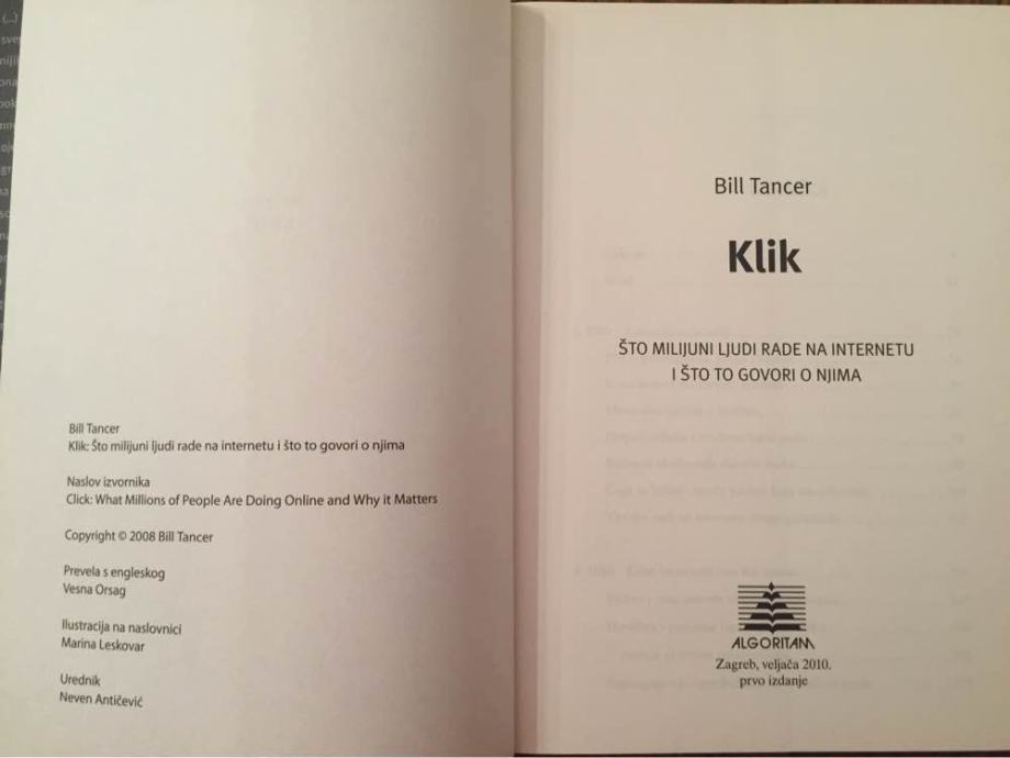 Bill Tancer - KLIK