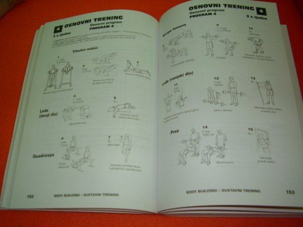 Knjiga sistem treninga Damir Perkov, bodybuilding.