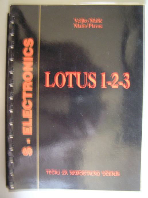 Prorač.tablice LOTUS 1-2-3 za DOS i Win, + dBASE III,+ BASIC