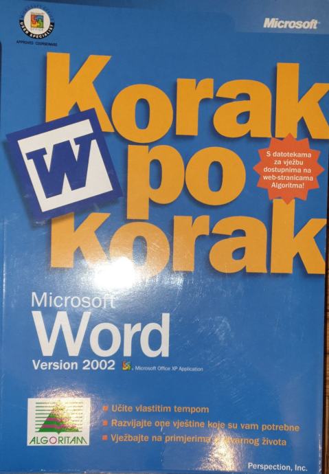 Korak po korak- Microsoft Word version 2002