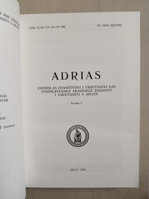 Adrias 2 (Split, 1988.)