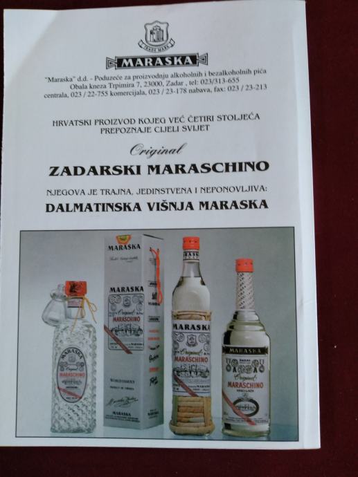 Ante Medin - Višnja maraska, PRIRUČNIK, SPLIT 1997