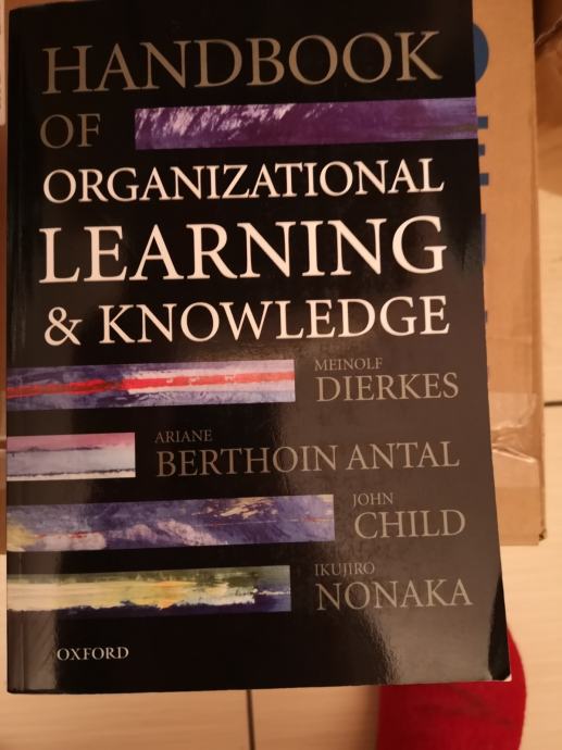 Handbook od Organisational Learning and Knowledge