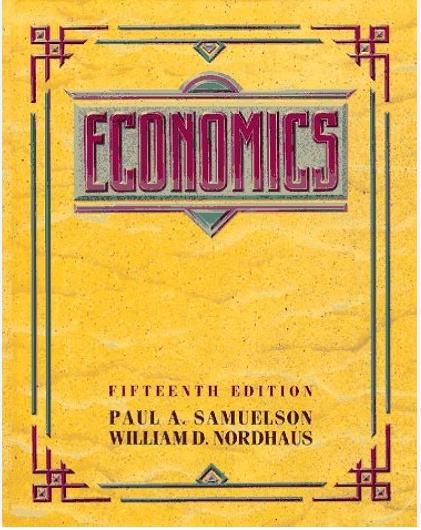 Paul A. Samuelson : Economics Subsequent Edition