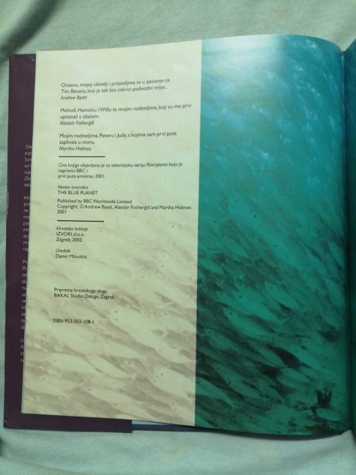Plavi planet : priroda zemljinih mora i oceana (Z89)
