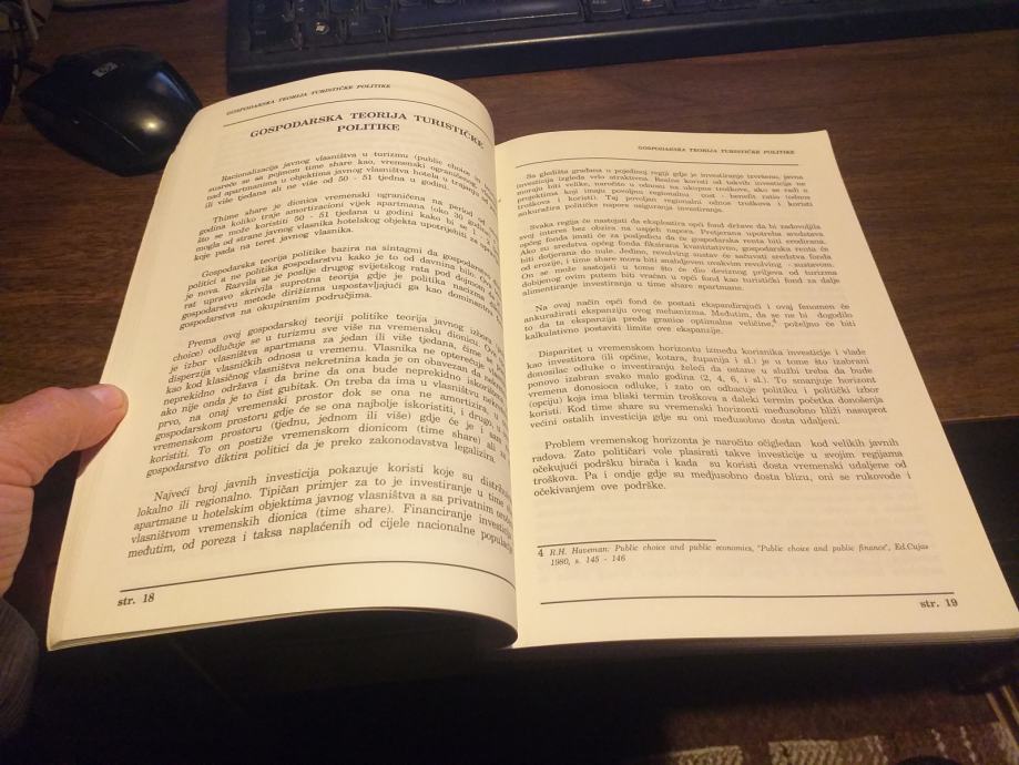 TIME SHARE U TEORIJI I PRAKSI PUBLIC CHOICE MRKUŠIĆ