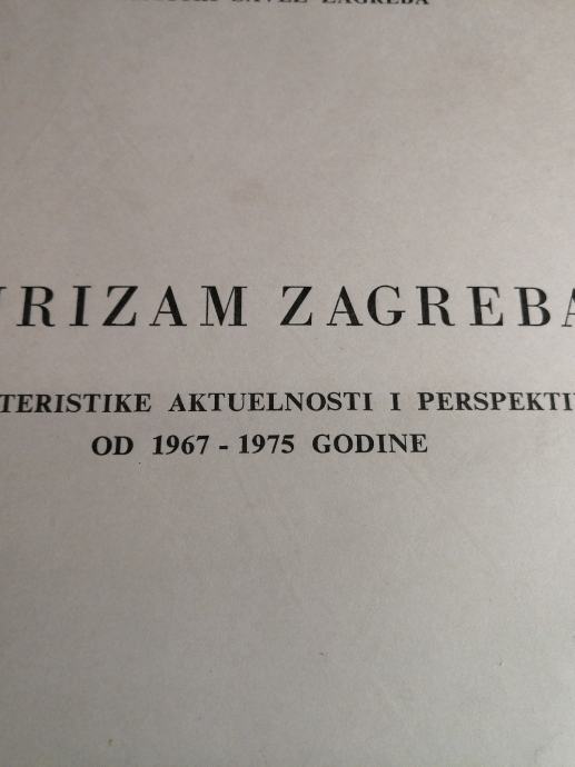 Turizam Zagreba 1971.