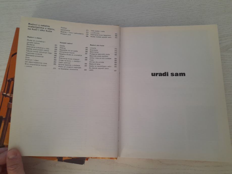 Uradi sam 1 i 2 (Komplet od 2 knjige) (1979.)