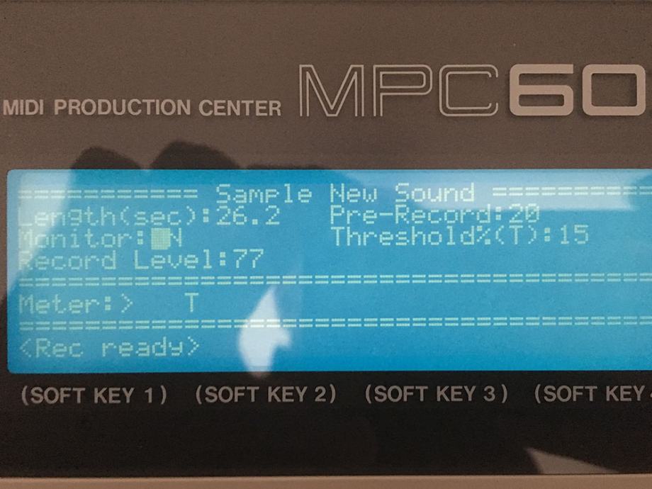 AKAI MPC 60 mkII, 12bit sampler