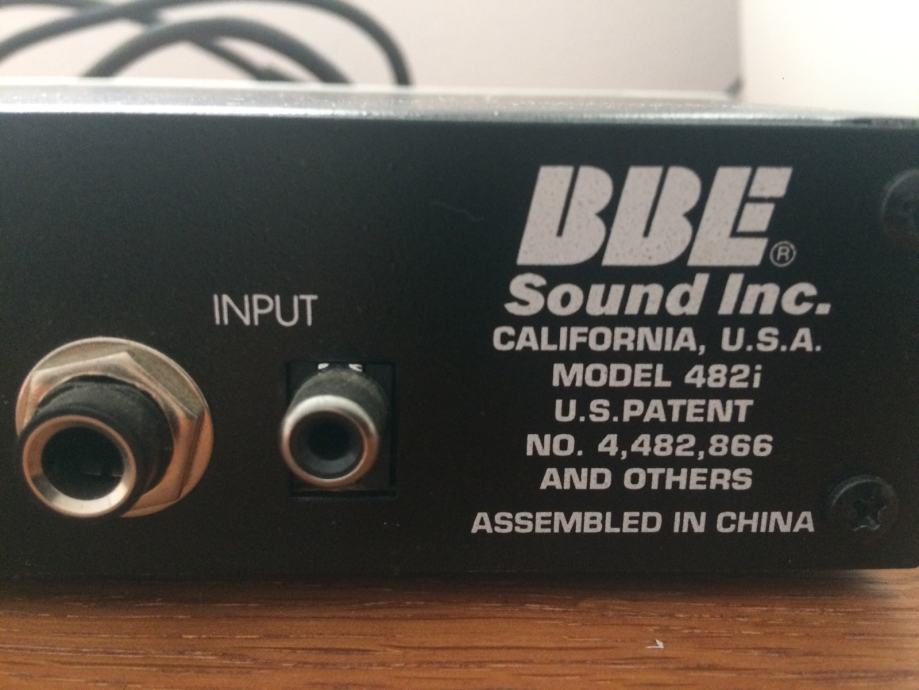 DJ Audio equalizer BBE SONIC MAXIMIZER, Snižena cijena, ne korišten