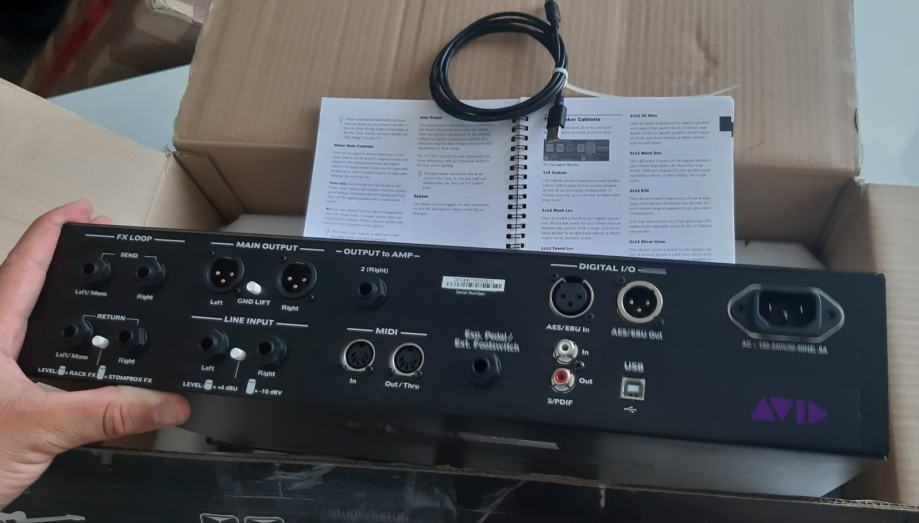 AVID DigiDesign Eleven Rack 11 GITARSKI PROCESOR, MultiEfekt, MIC Pre