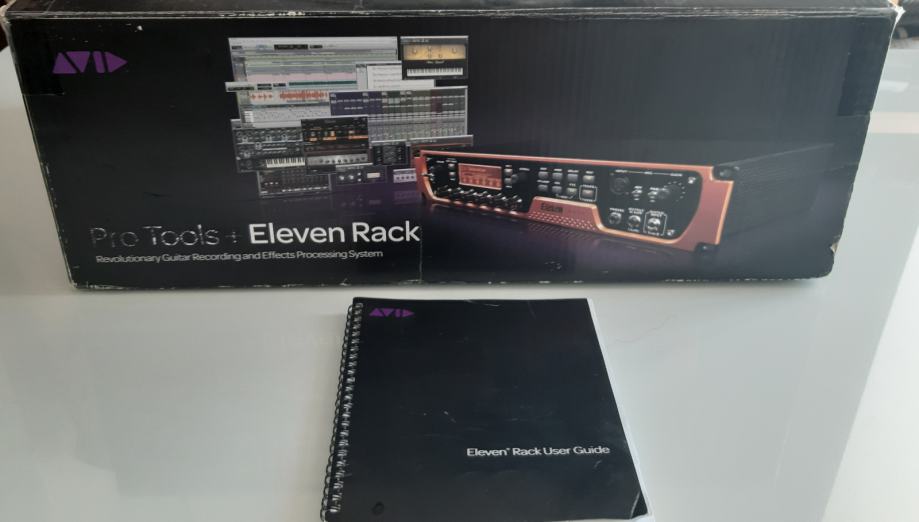 AVID DigiDesign Eleven Rack 11 GITARSKI PROCESOR, MultiEfekt, MIC Pre