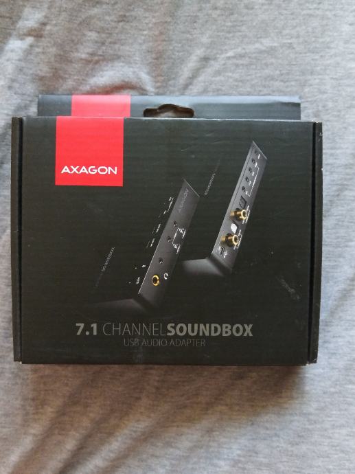 Axagon 7.1 channel sound box