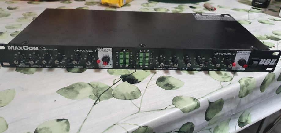 BBE professional MaxCom COMPRESSOR
