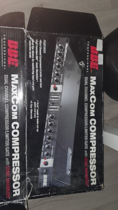 BBE professional MaxCom COMPRESSOR