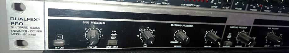 Behringer Dualfex Pro EX-2200 Multiband Sound Enhancer (*nije fiksno)