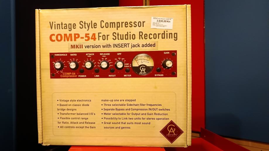 Comp-54 MK II Vintage compressor - kopija legendarnog 2254 Neve-a