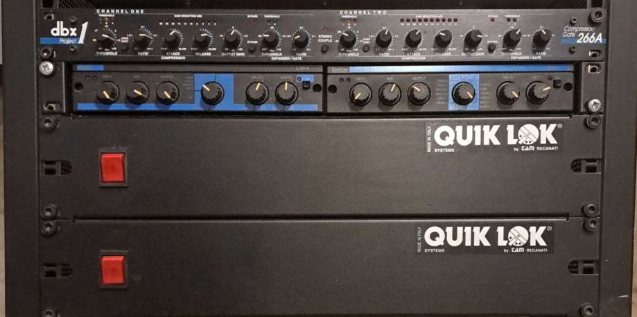 DBX1 266A Compressor/Gate; Lexicon LXP; QL Power