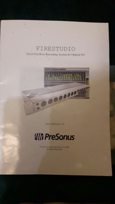 Firestudio 2626 zvučna kartica