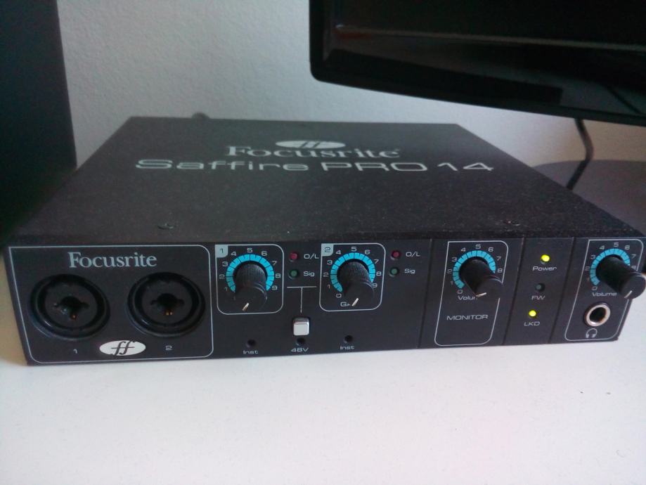 Focusrite saffire pro 14 zvučna kartica