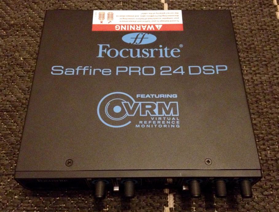 sniženo Focusrite Saffire PRO 24 DSP zvučna kartica (audio interface)