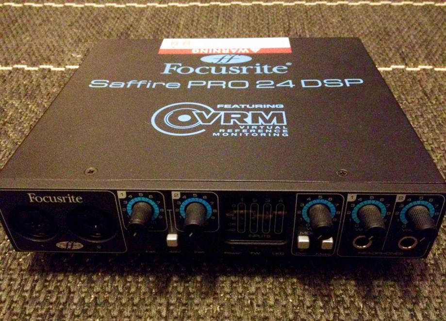 sniženo Focusrite Saffire PRO 24 DSP zvučna kartica (audio interface)