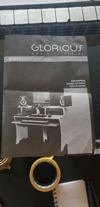 Glorious Workbench Smart Series stol za kućni studio
