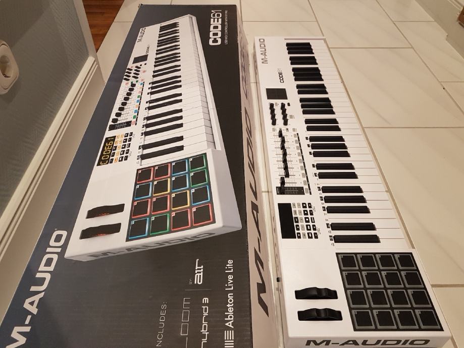 M Audio Code 61 usb midi controller