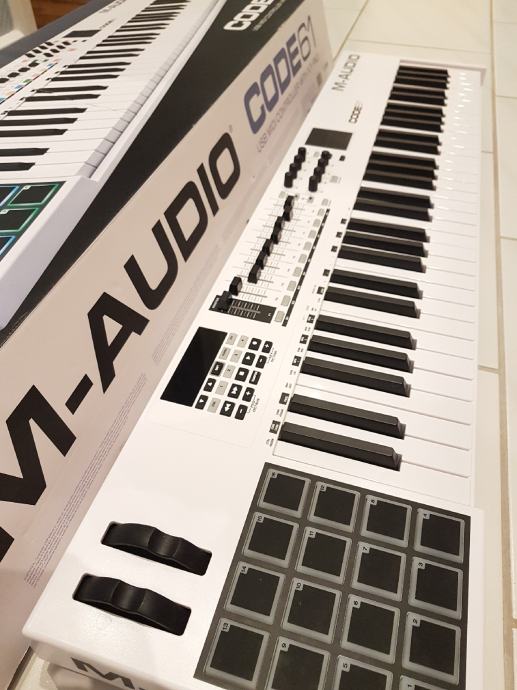 M Audio Code 61 usb midi controller
