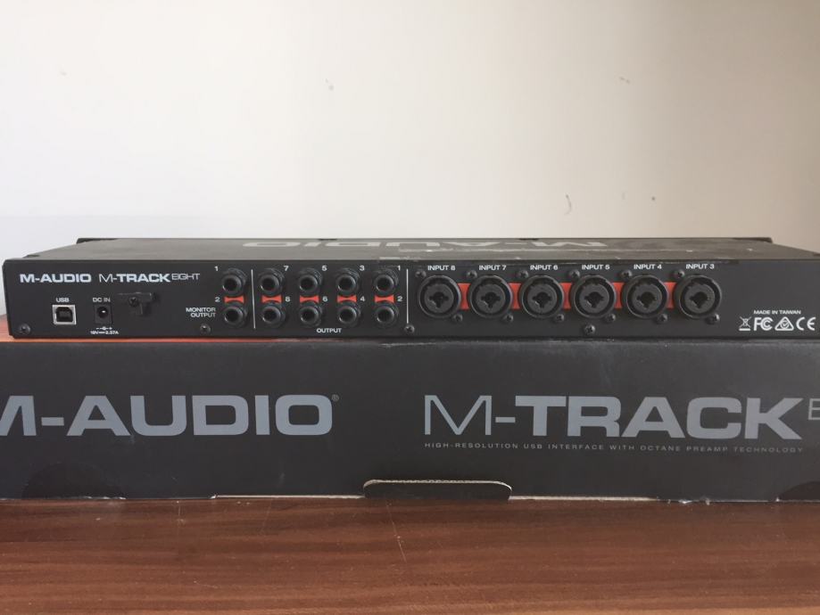 M-Audio M-Track Eight - 8-Channel USB 2.0 Audio Interface