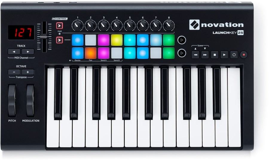 Novation Launchkey 25 Mk2 kontroler klavijatura