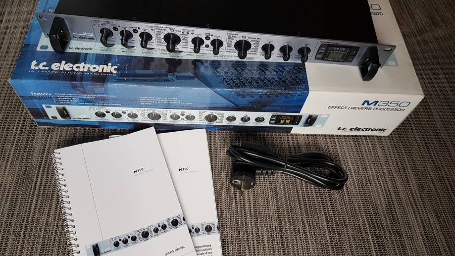 Prodajem tc electronic M350 dual engine effect processor