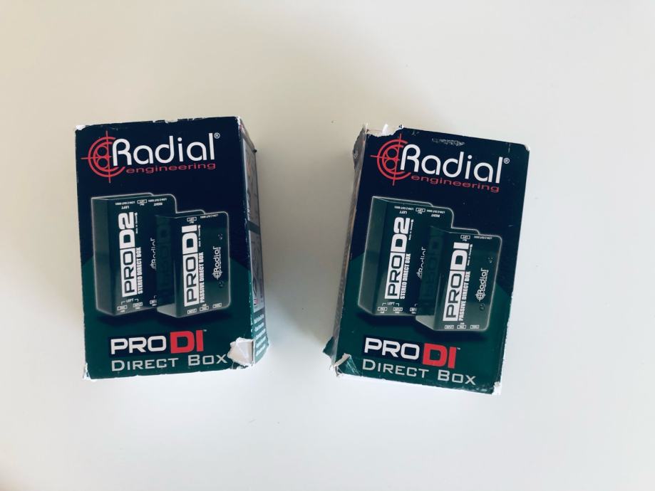 Radial Engineering PRO D2 - Stereo Pasivni DI Box