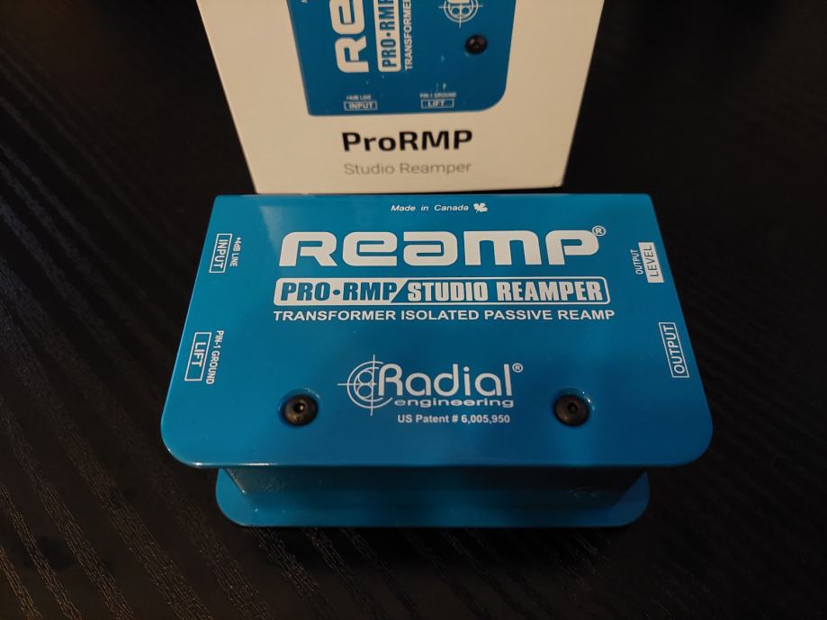 Radial ProRMP Reamp box - Novo
