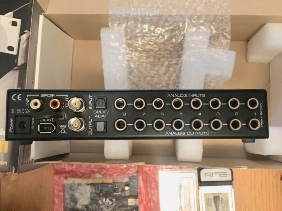 RME Hammerfall Multiface II PCI Bundle + PCMCIA Card