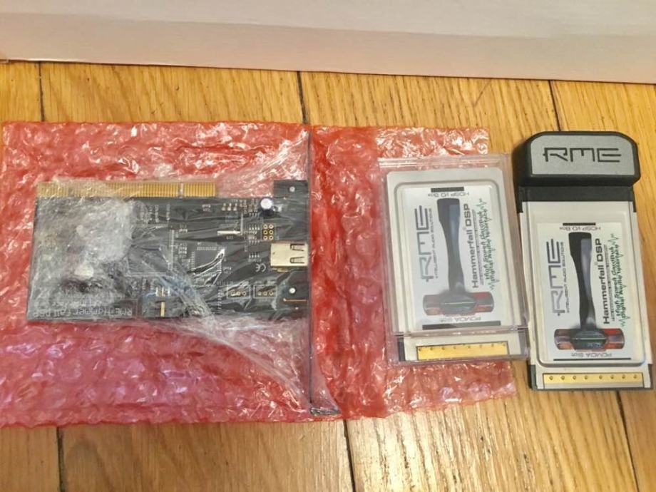 RME Hammerfall Multiface II PCI Bundle + PCMCIA Card
