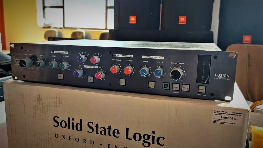 SSL FUSION (Solid State Logic) - Mastering processor