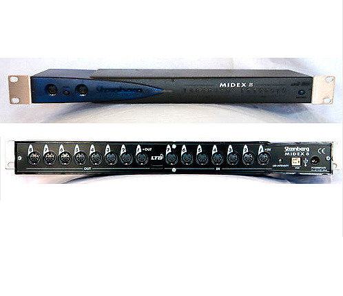 STEINBERG MIDEX 8 - 8-portni I/O MIDI Patchbay