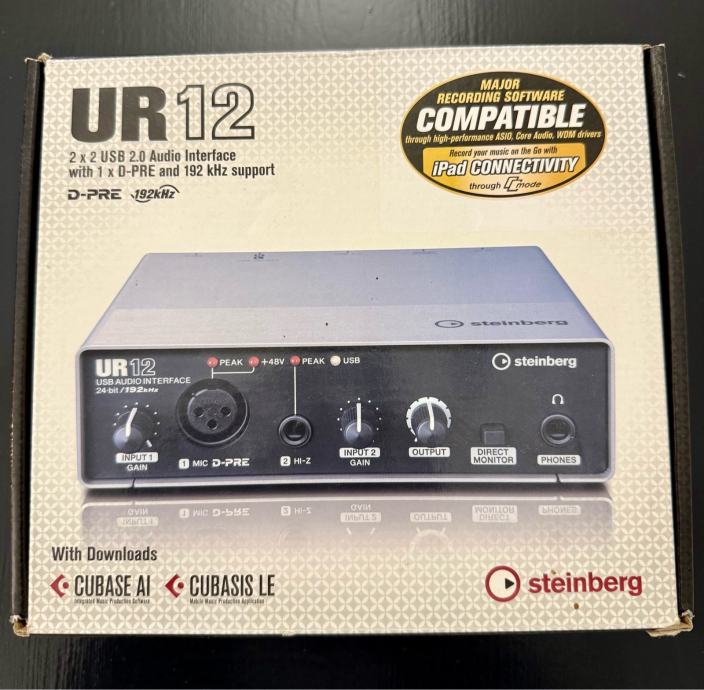 Steinberg UR12 audio interface
