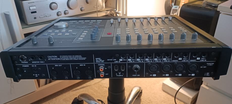 Tascam fw-1082 interface kontroler