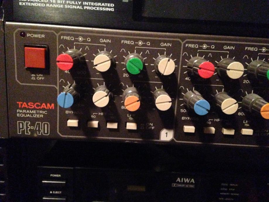 Tascam PE 40 Eq