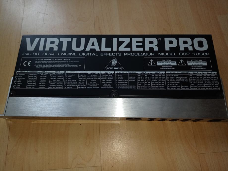 Virtualizer pro dsp 1000p
