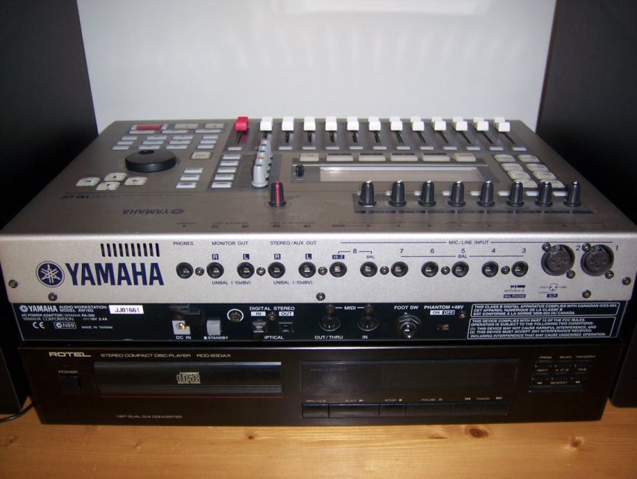 Yamaha AW16G 16-track Digital Recorder Workstation
