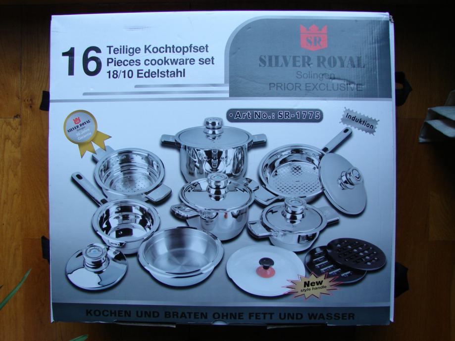 Posuđe Silver Royal Solingen