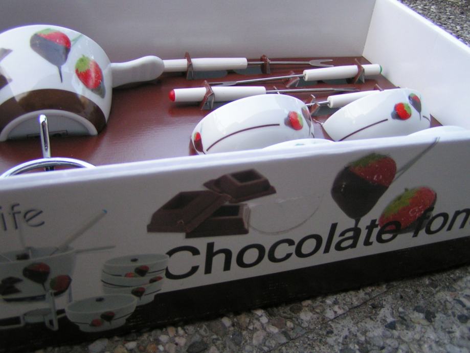 Servis za čokoladni fondant