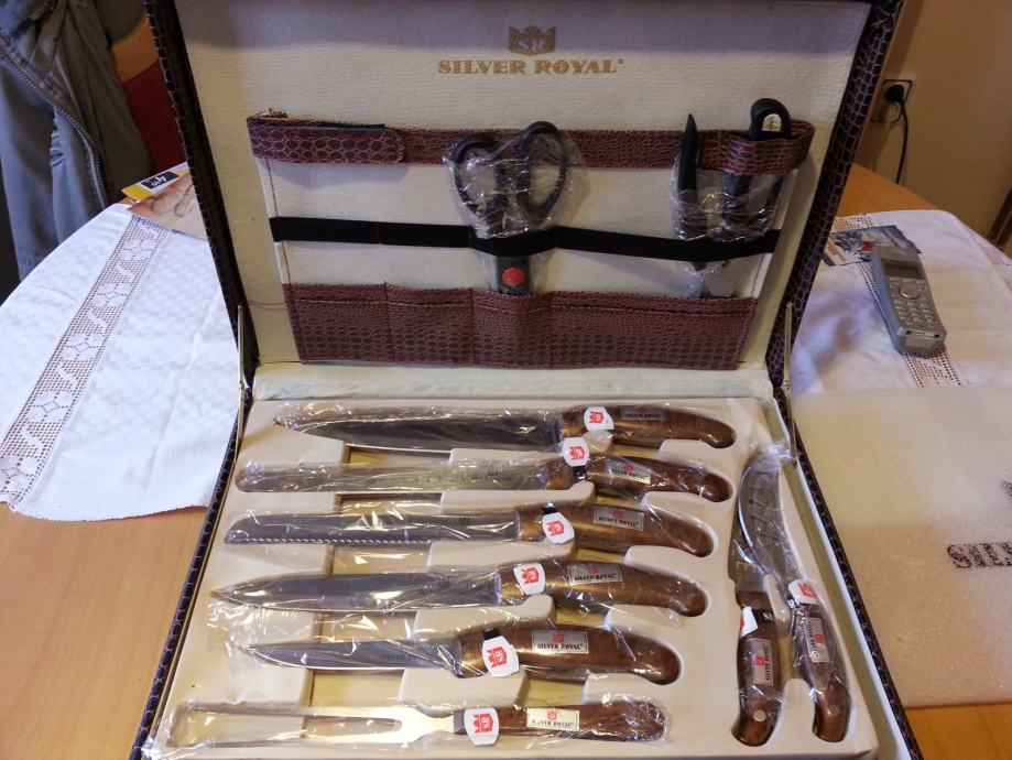 Silver royal set nozeva