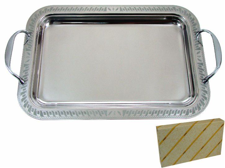 TACNA INOX 18/10 ČETVRTASTA SATINIRANA 36cm